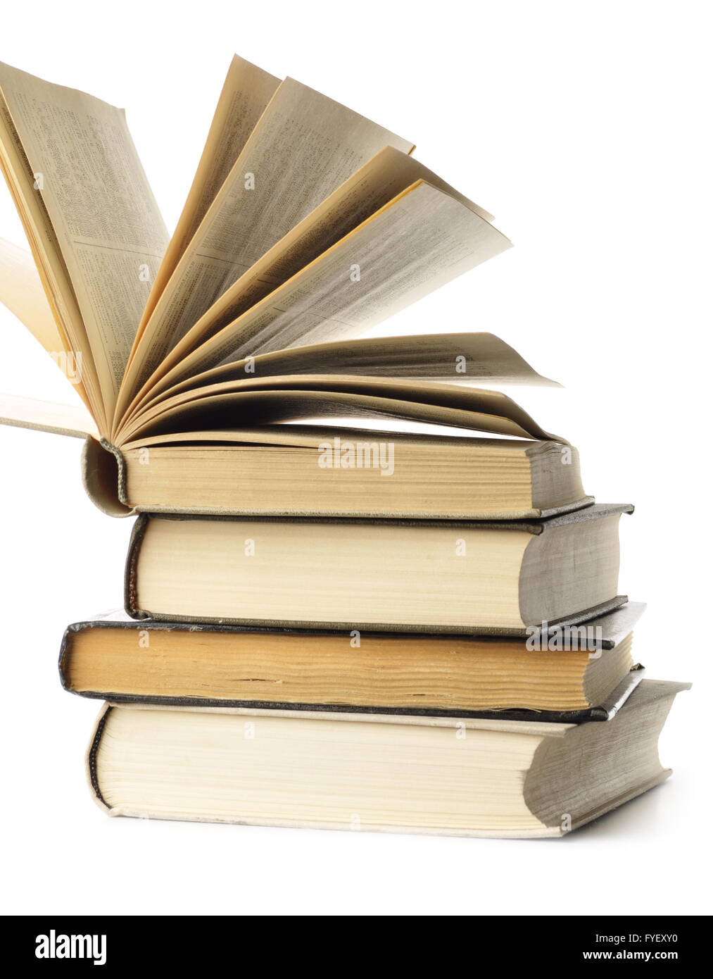 Books abstract pile Cut Out Stock Images & Pictures - Alamy