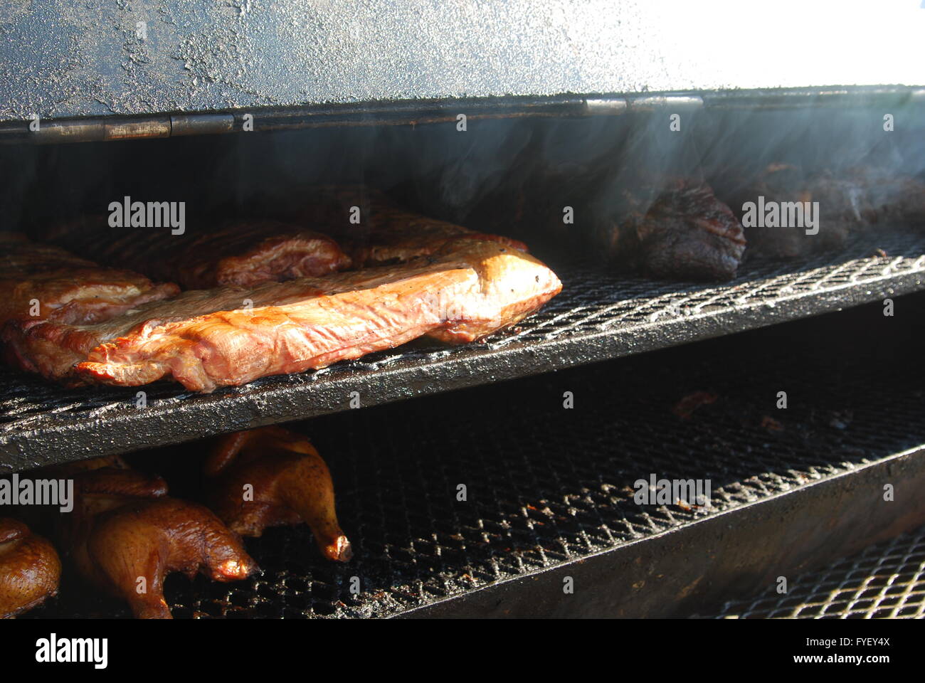 Meat smoker hi-res stock photography and images - Alamy