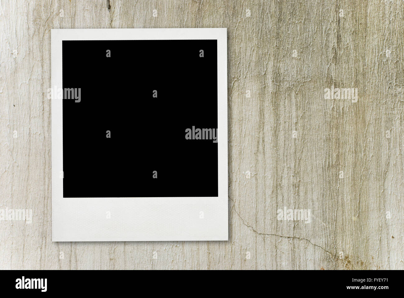 Vintage photo card on wall background Stock Photo - Alamy