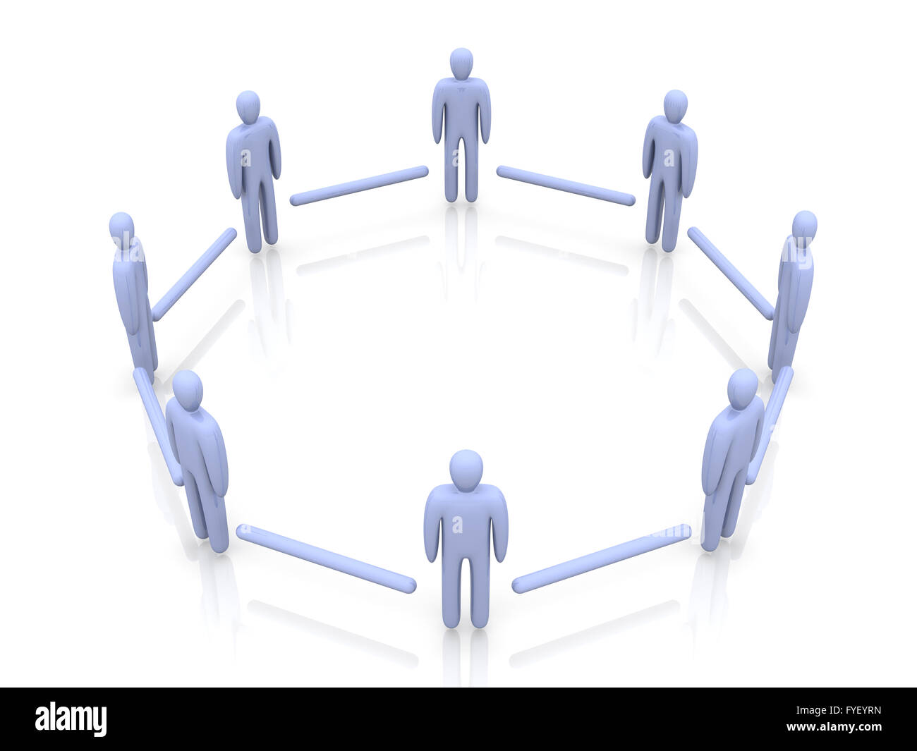 Employee team bonding Cut Out Stock Images & Pictures - Alamy