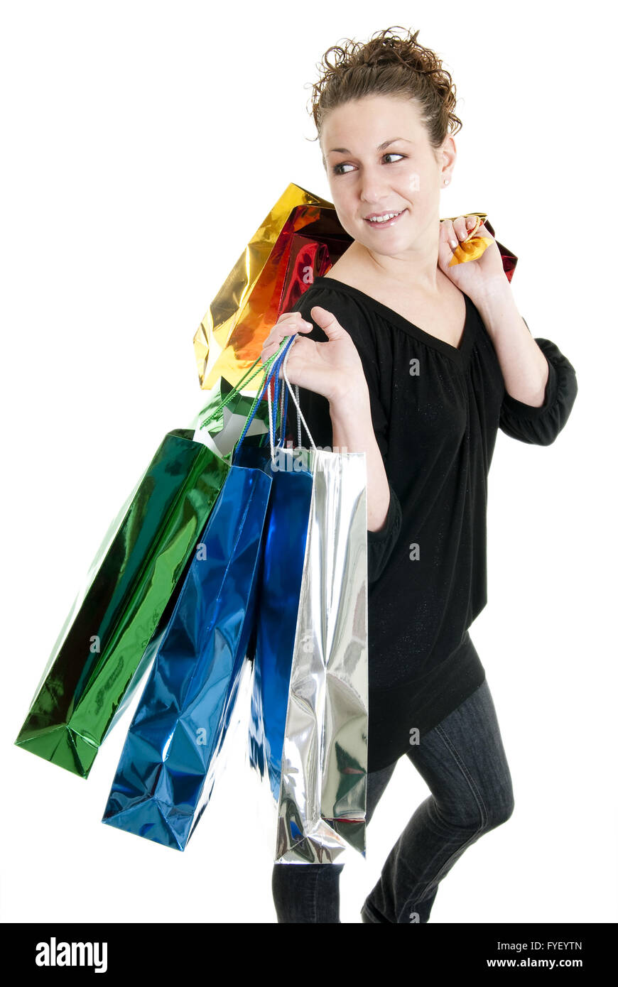 Spree lady hi-res stock photography and images - Alamy