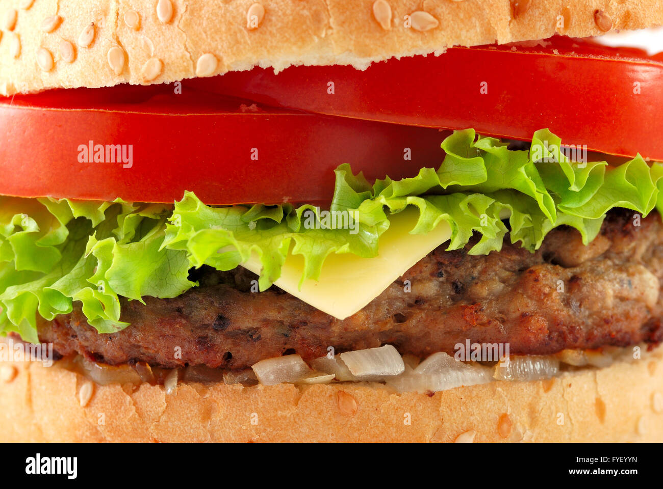 Classic cheeseburger lettuce icon hi-res stock photography and images ...