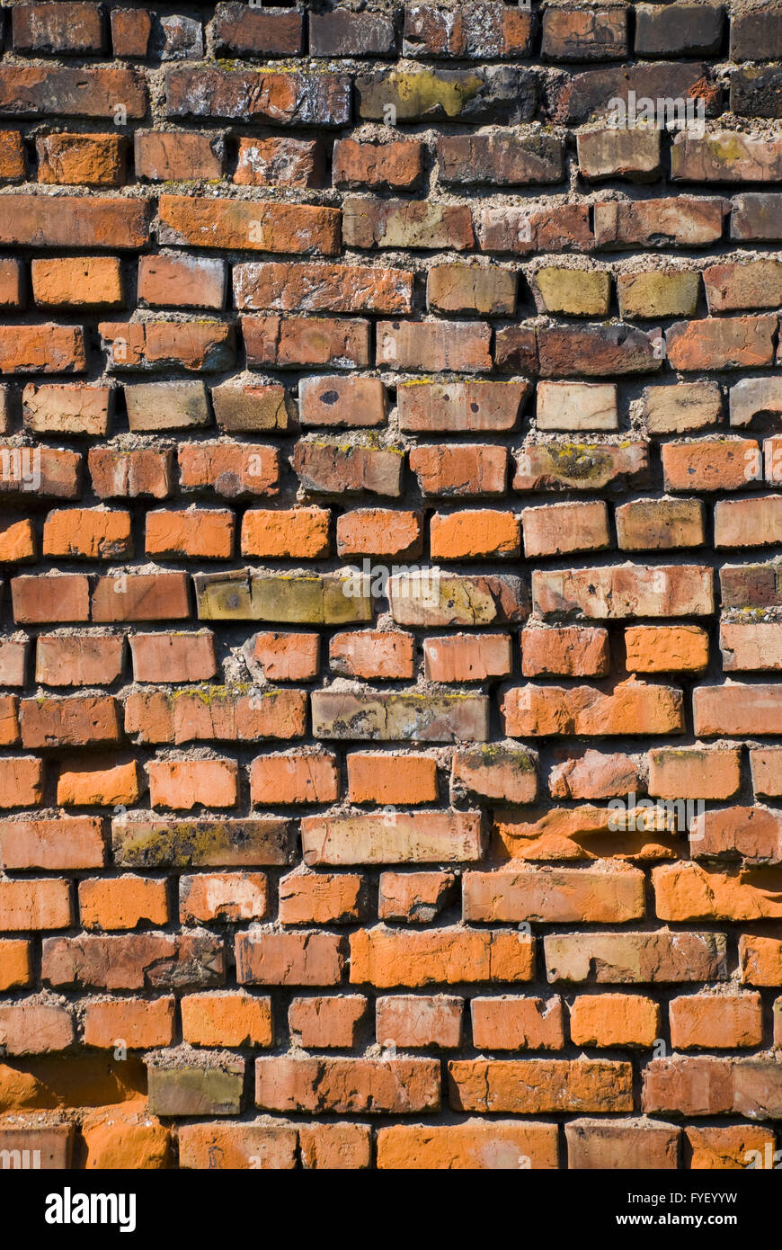Retro bricks wall background Stock Photo - Alamy