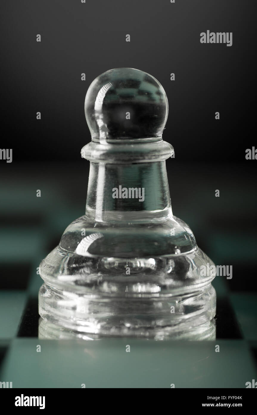glass chess pawn Stock Photo - Alamy