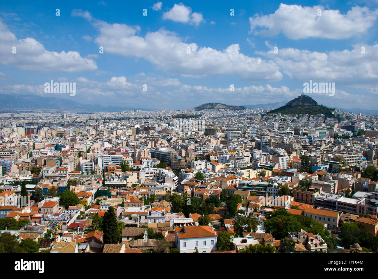 Greek city, Athens Stock Photo - Alamy