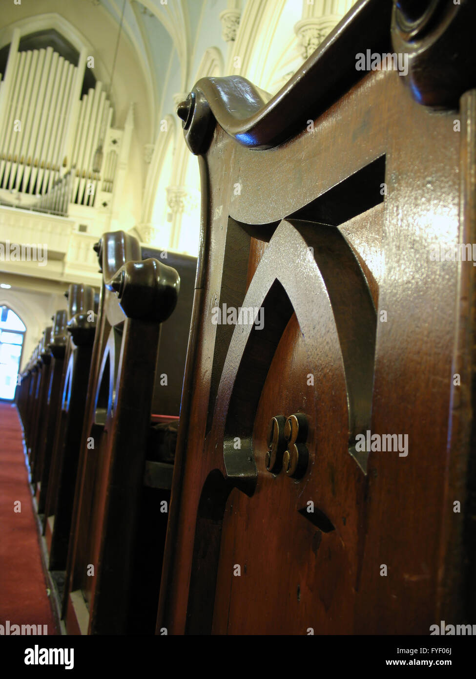 Family church pew hi-res stock photography and images - Alamy