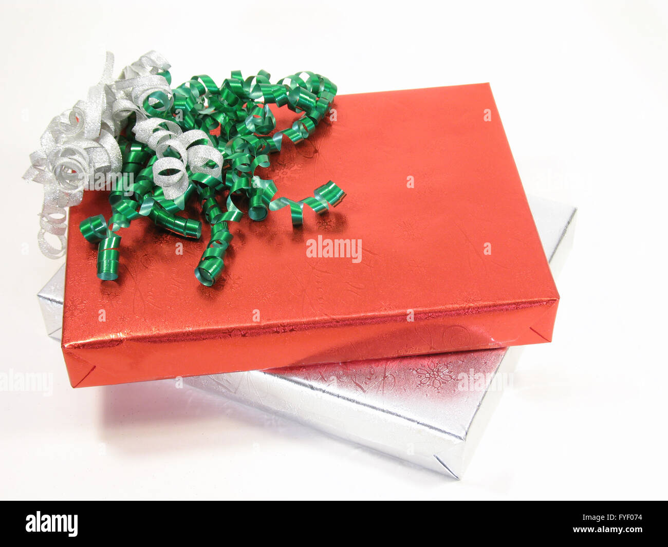 Red, green, and silver Stock Photo - Alamy