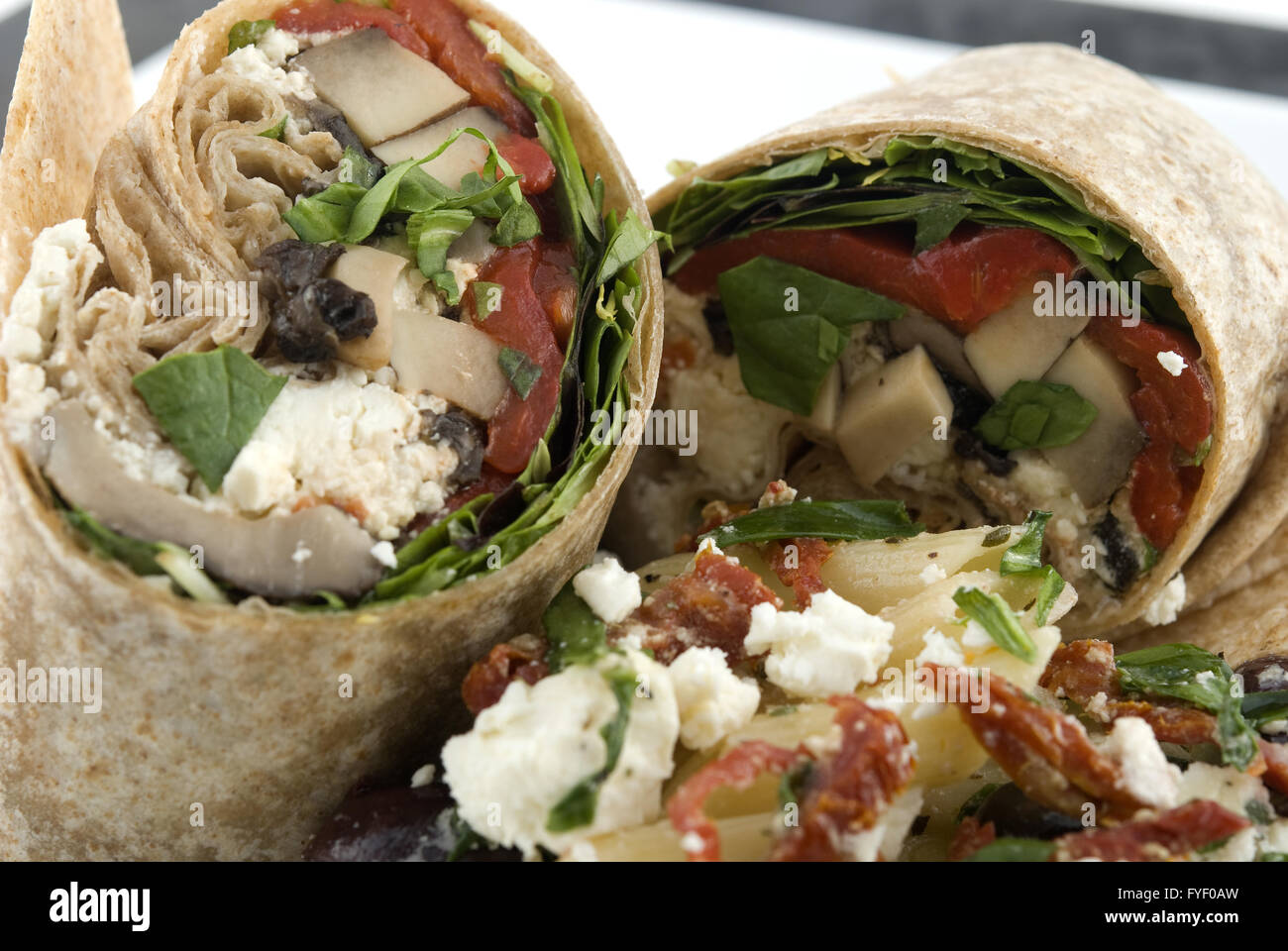 Tasty wraps hi-res stock photography and images - Alamy