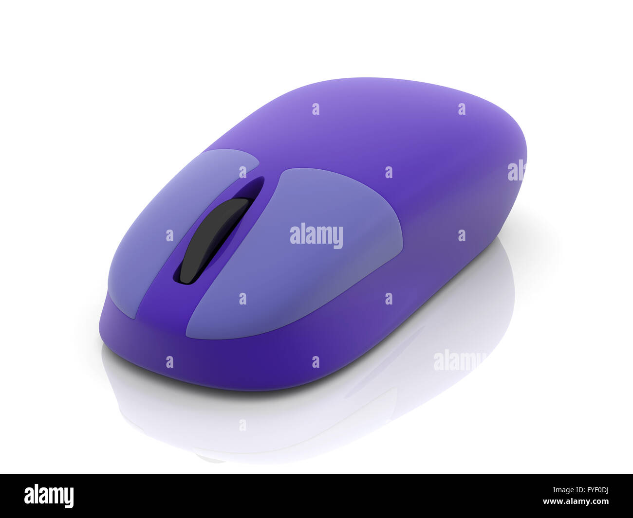 Blue wireless Mouse Stock Photo - Alamy