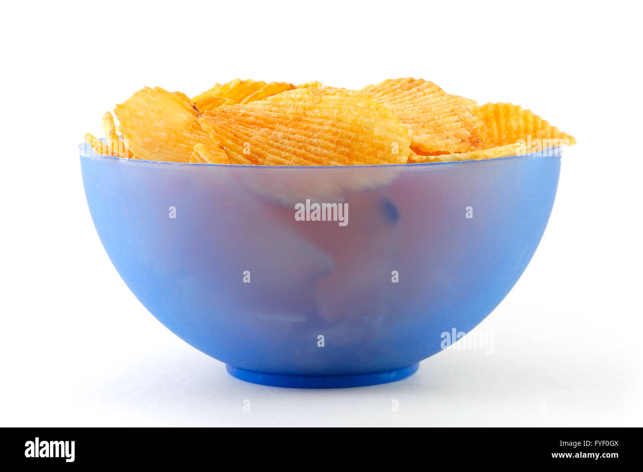 Fried chips in transparent hi-res stock photography and images - Alamy