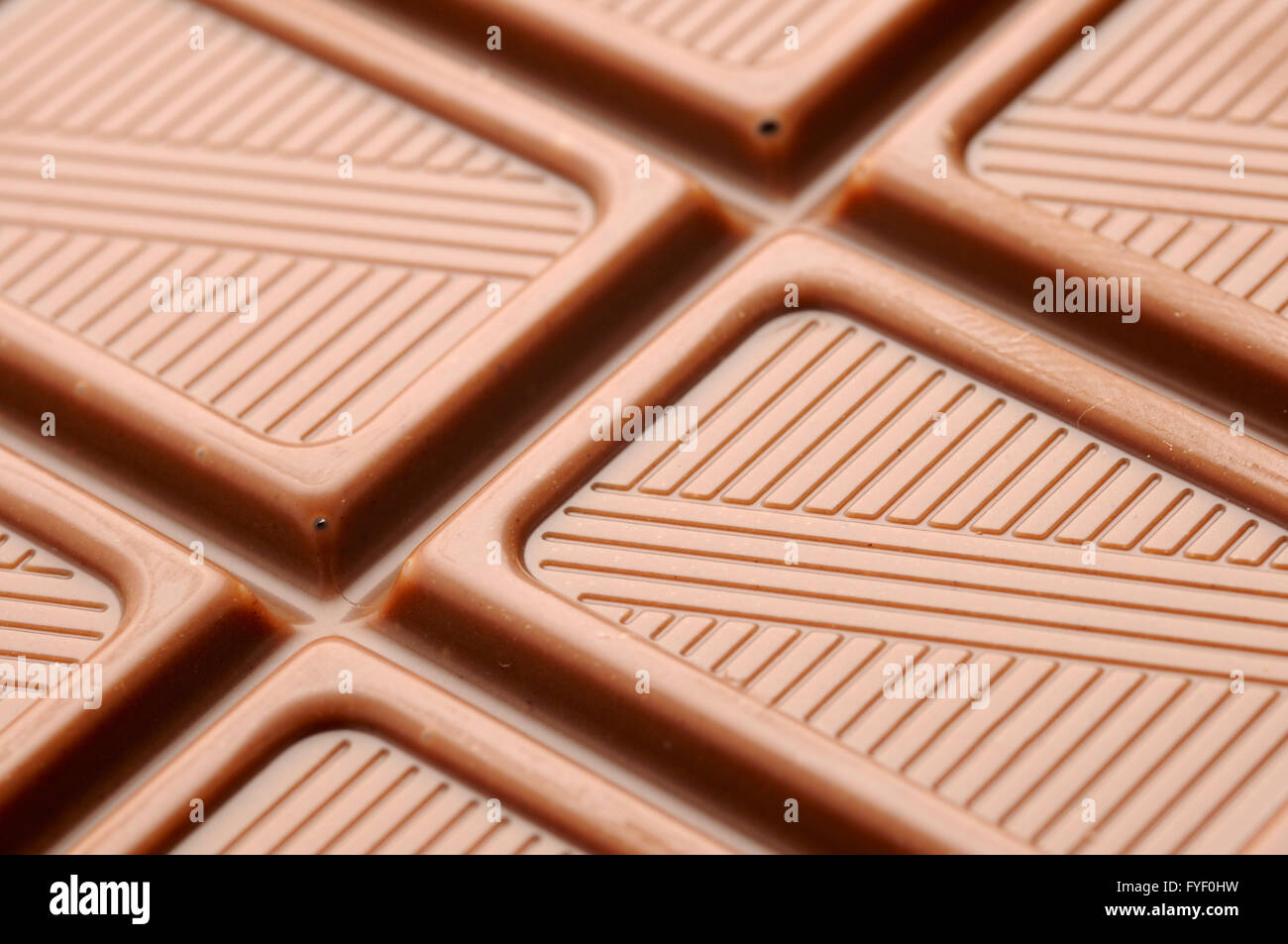 closeup picture of a chocolate brick Stock Photo - Alamy