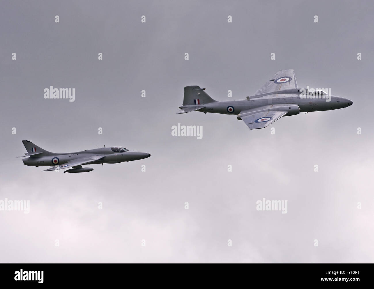 English electric canberra jet xh134 hi-res stock photography and images ...