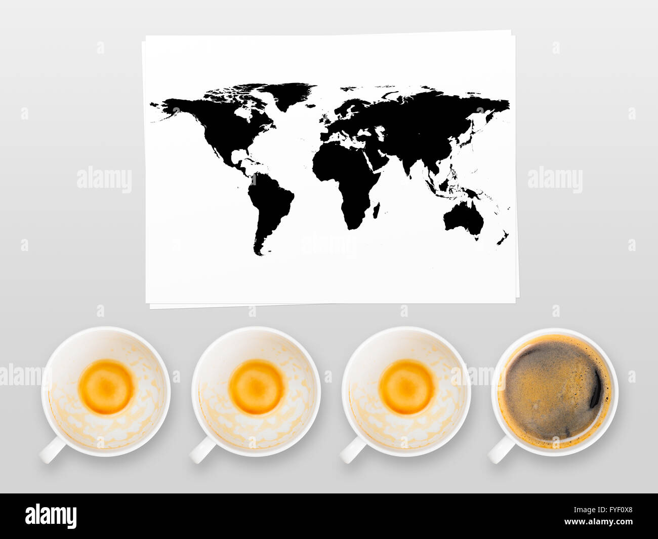World coffee hi-res stock photography and images - Alamy