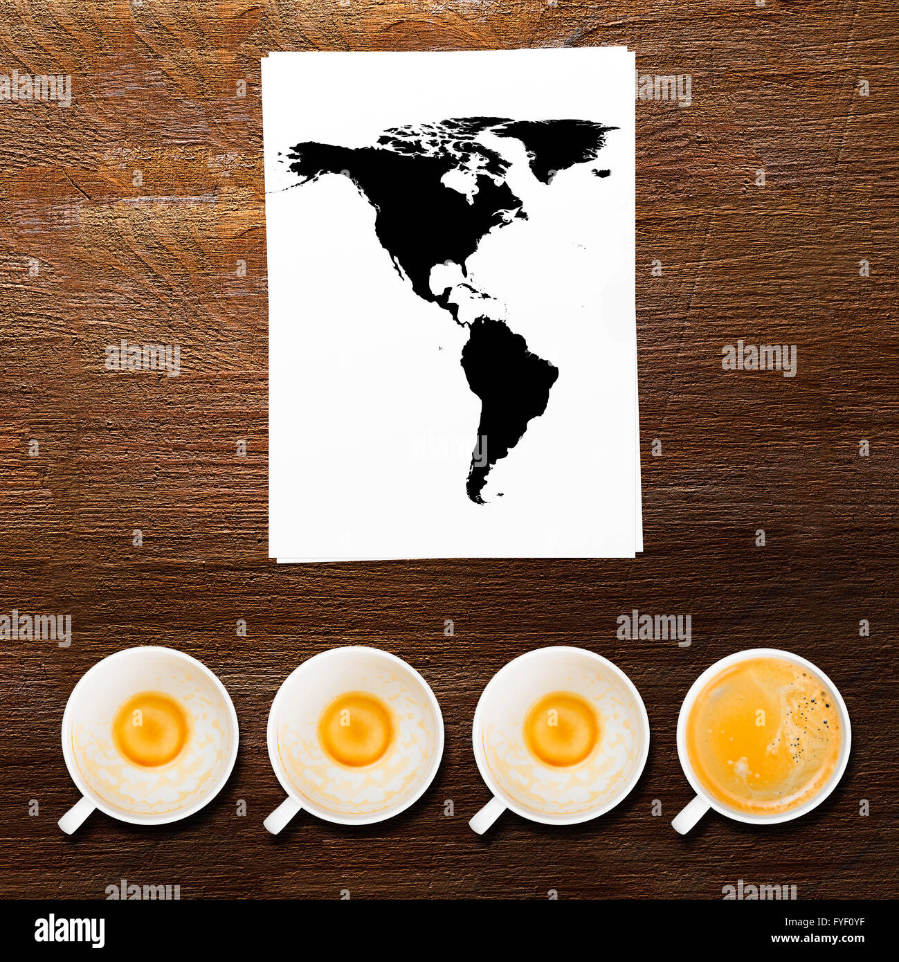 Food map america hi-res stock photography and images - Alamy