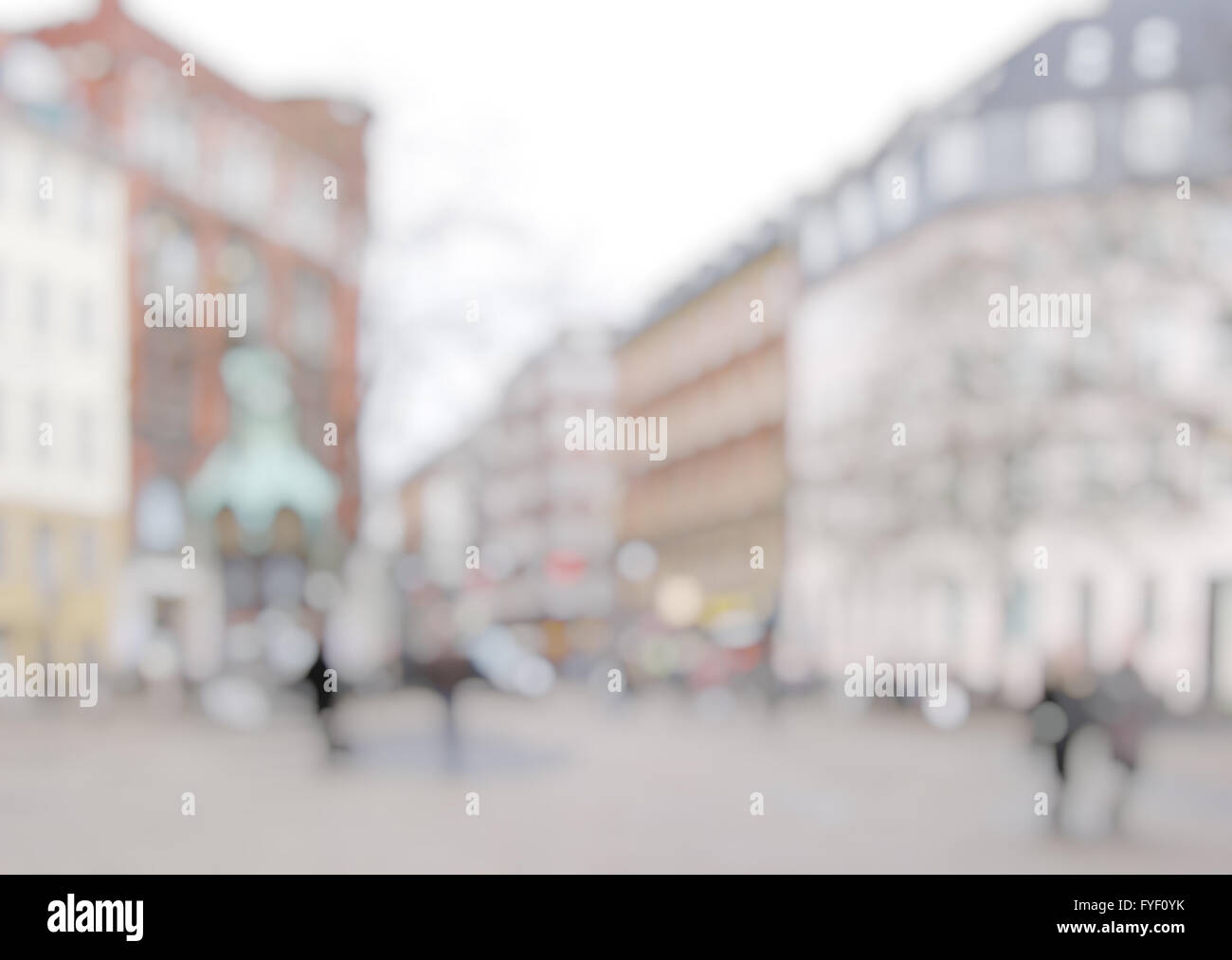blurred image of urban exterior Stock Photo - Alamy
