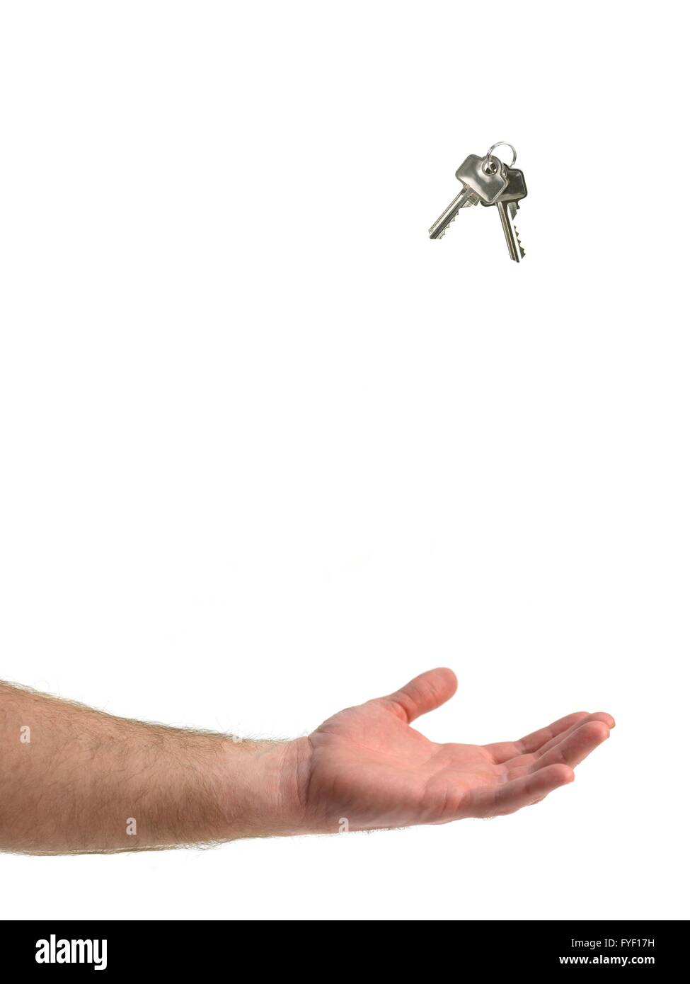 Hand reaching out catch falling hi-res stock photography and images - Alamy