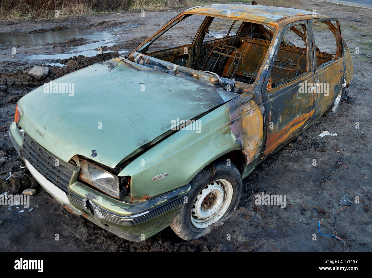 Car collision and smoke hi-res stock photography and images - Alamy