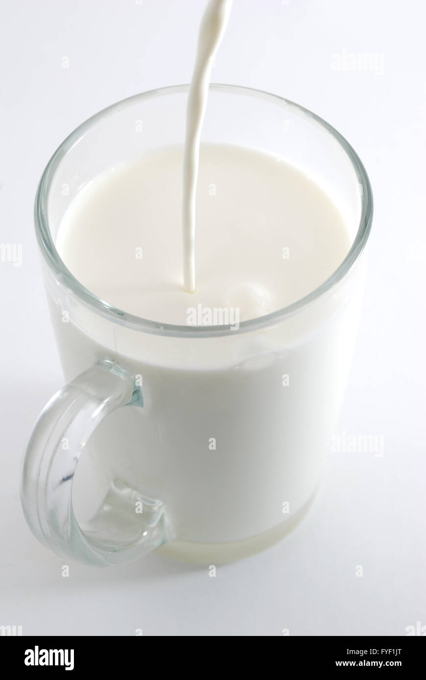 Glass of milk artwork hi-res stock photography and images - Alamy
