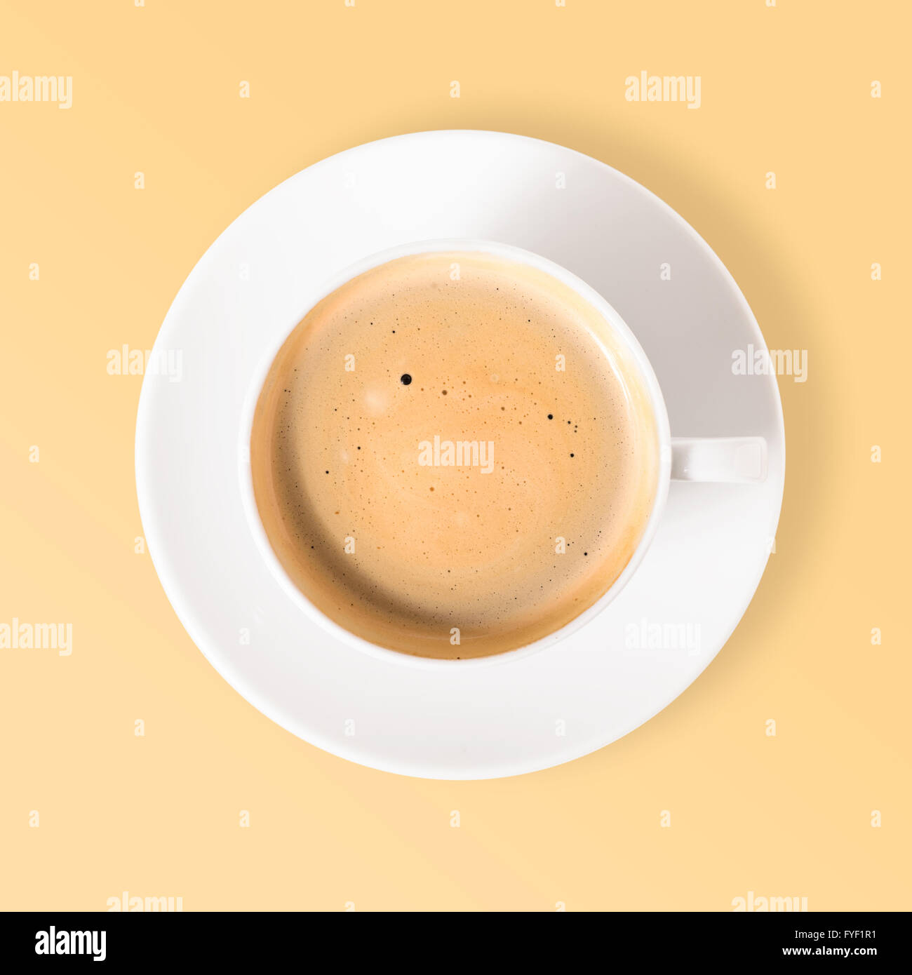 neat coffee cup Stock Photo - Alamy