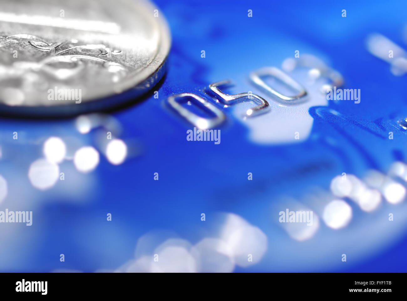 blue credit card Stock Photo - Alamy