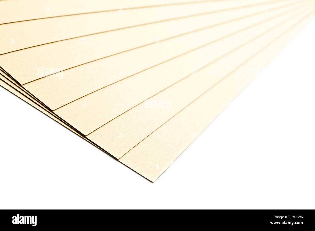 Several nicely spread out sheets of paper Stock Photo - Alamy