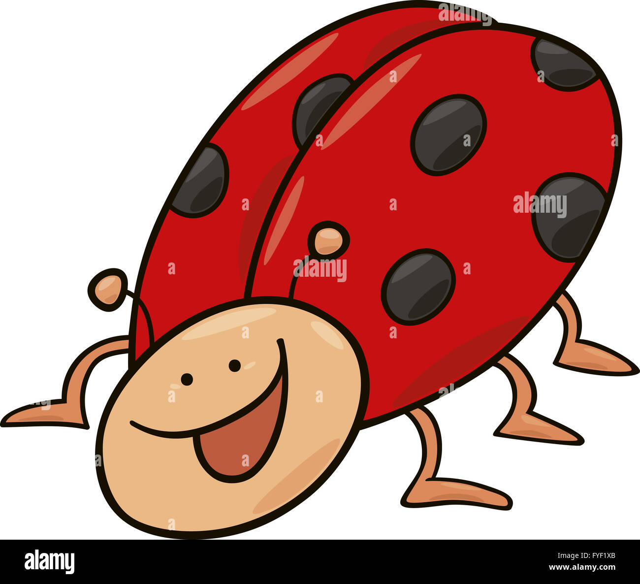 Ladybug Drawing High Resolution Stock Photography and Images - Alamy
