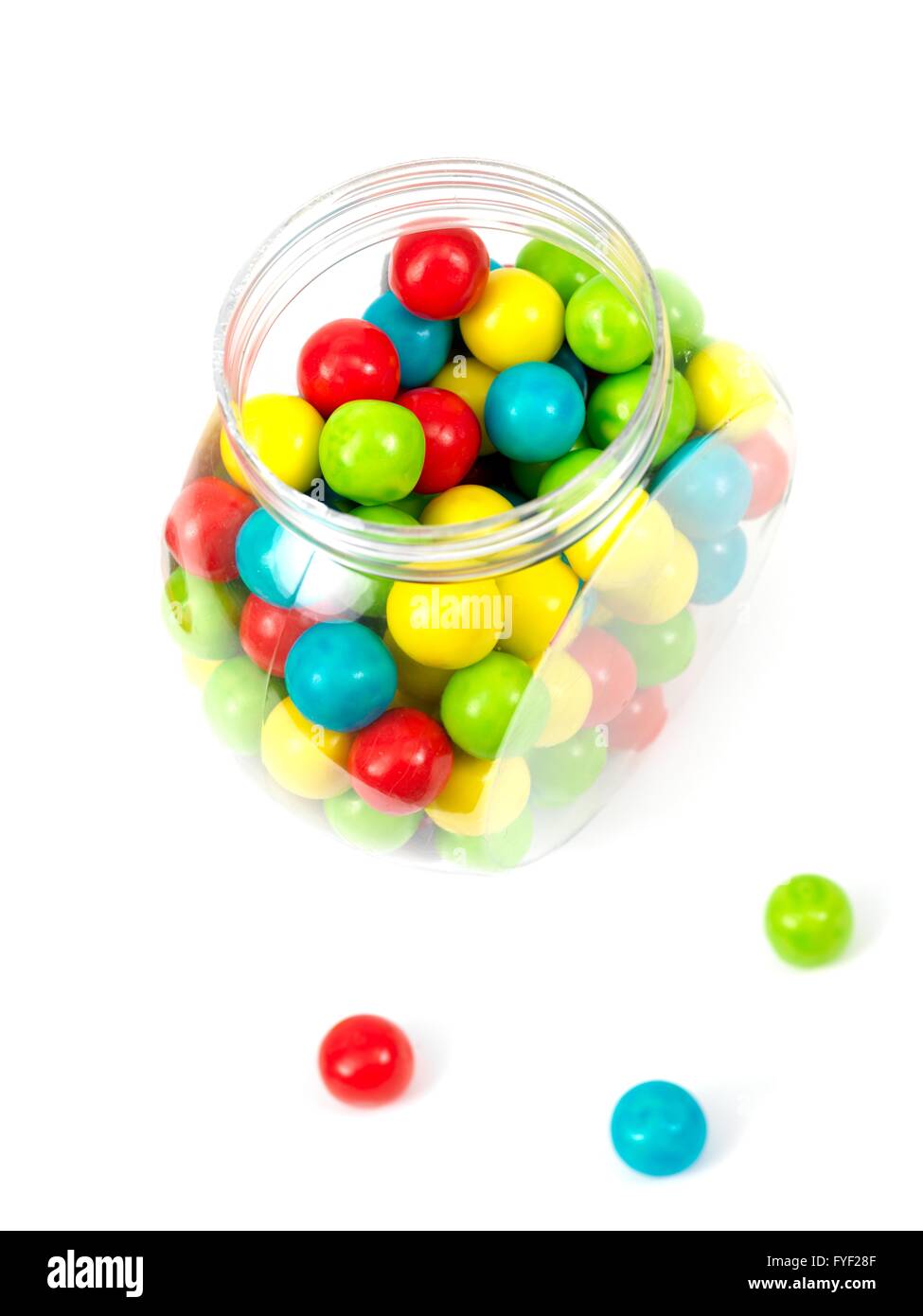 Gumballs in glass jar hi-res stock photography and images - Alamy