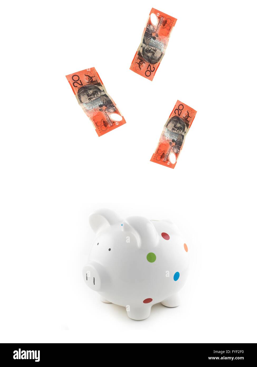 Australian currency piggy bank Cut Out Stock Images & Pictures - Alamy