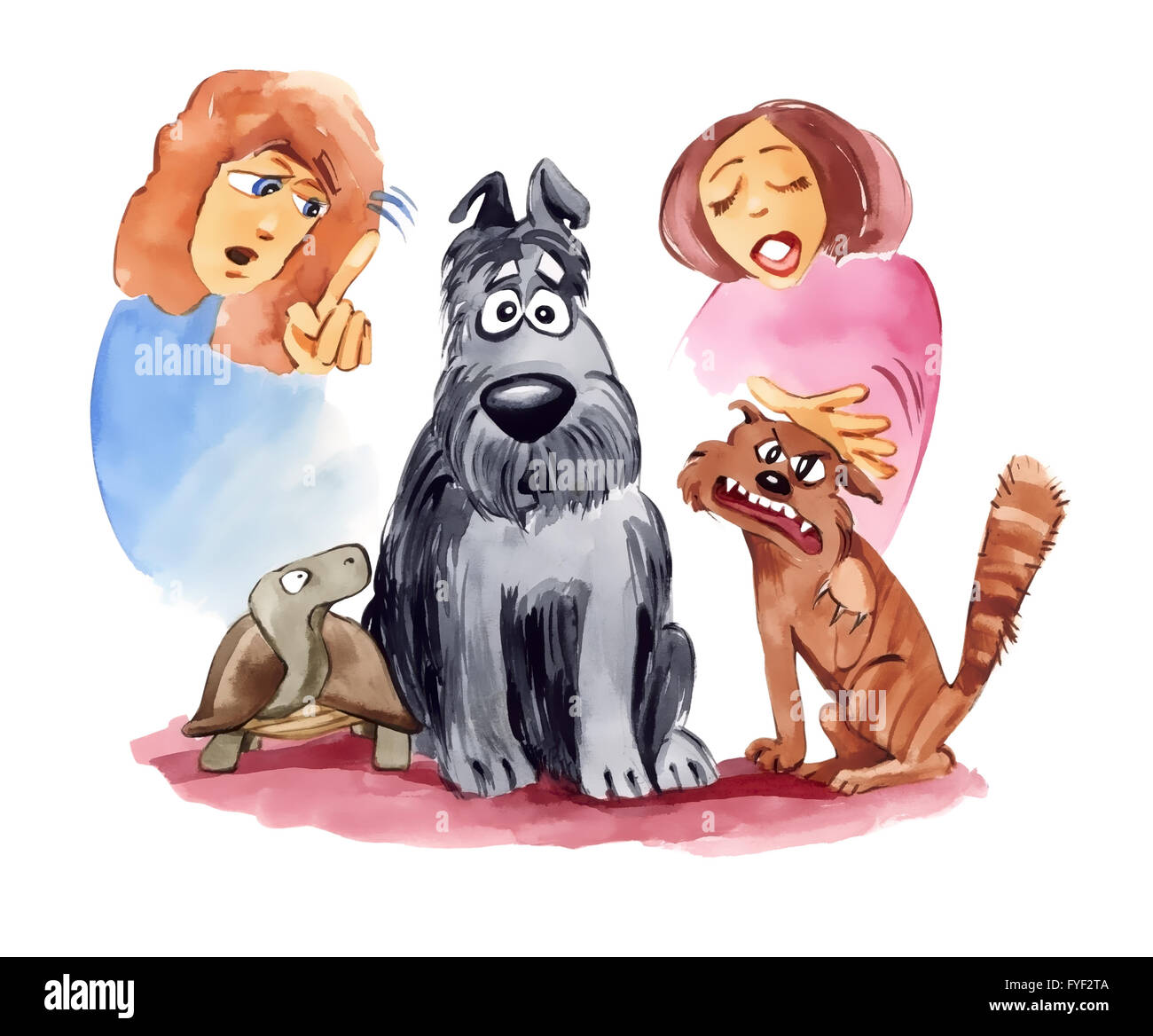 friendship on demand Stock Photo - Alamy