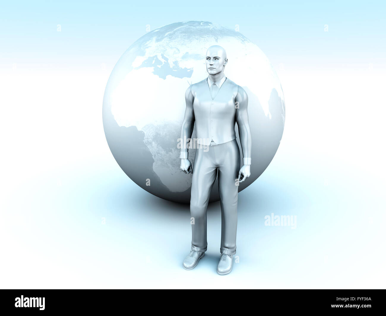 Global business man Stock Photo - Alamy