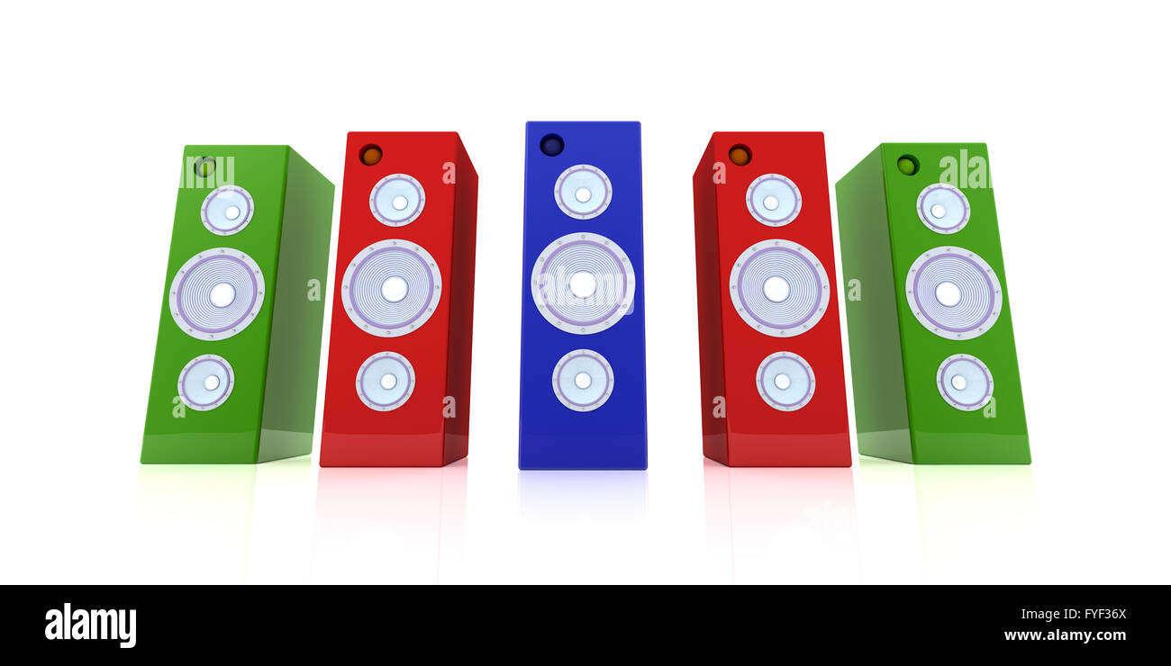 Audio speakers vibration hi-res stock photography and images - Alamy