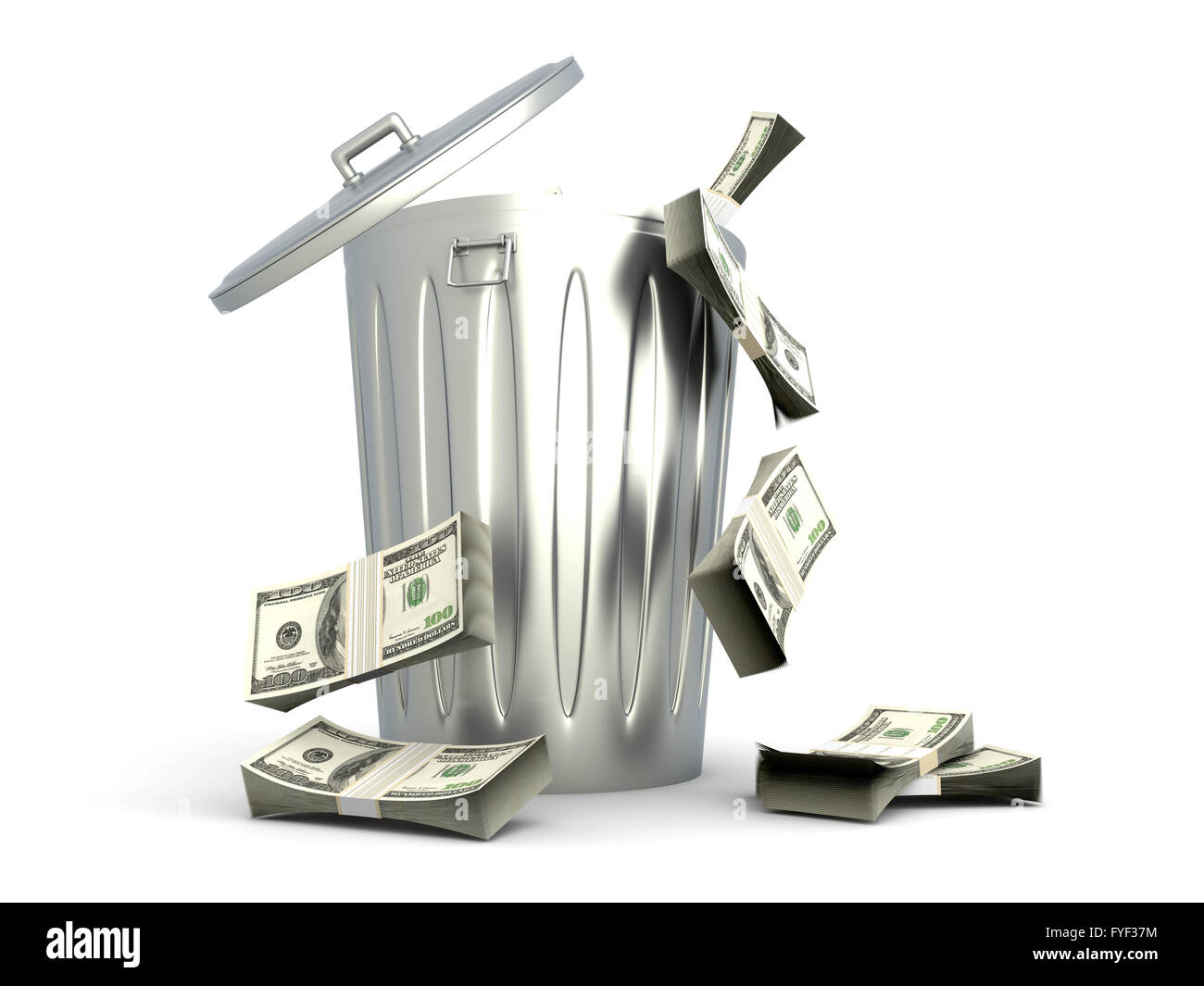 Dollar bills stock illustration Cut Out Stock Images & Pictures - Alamy