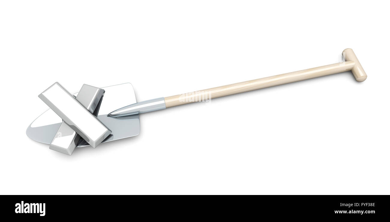 The silver spade shovel hi-res stock photography and images - Alamy