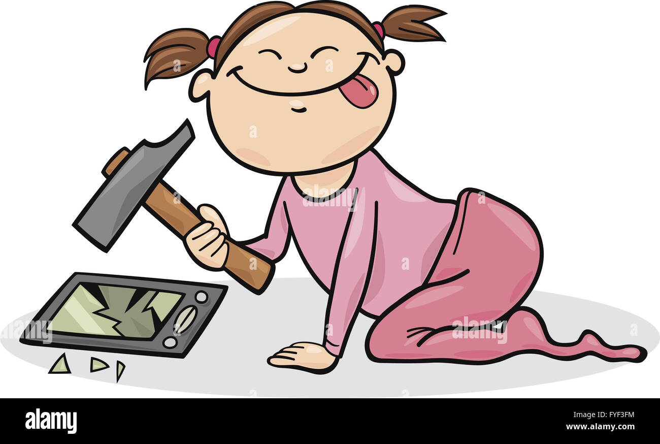 Child smartphone broken hi-res stock photography and images - Alamy