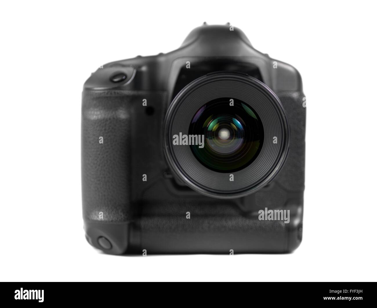 A digital camera isolated against a white background Stock Photo - Alamy