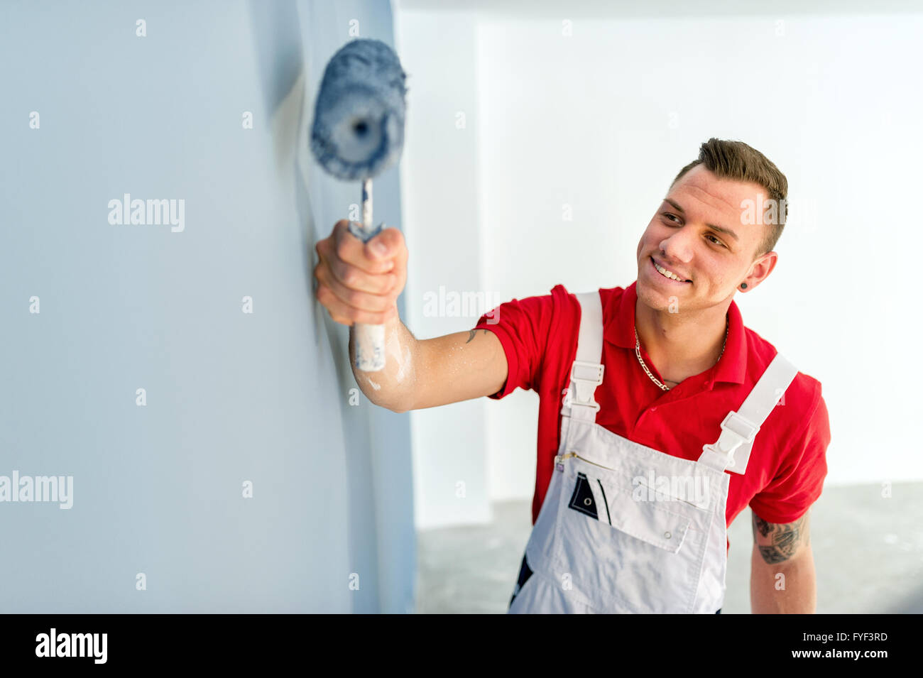 Professional house painter hi-res stock photography and images - Alamy