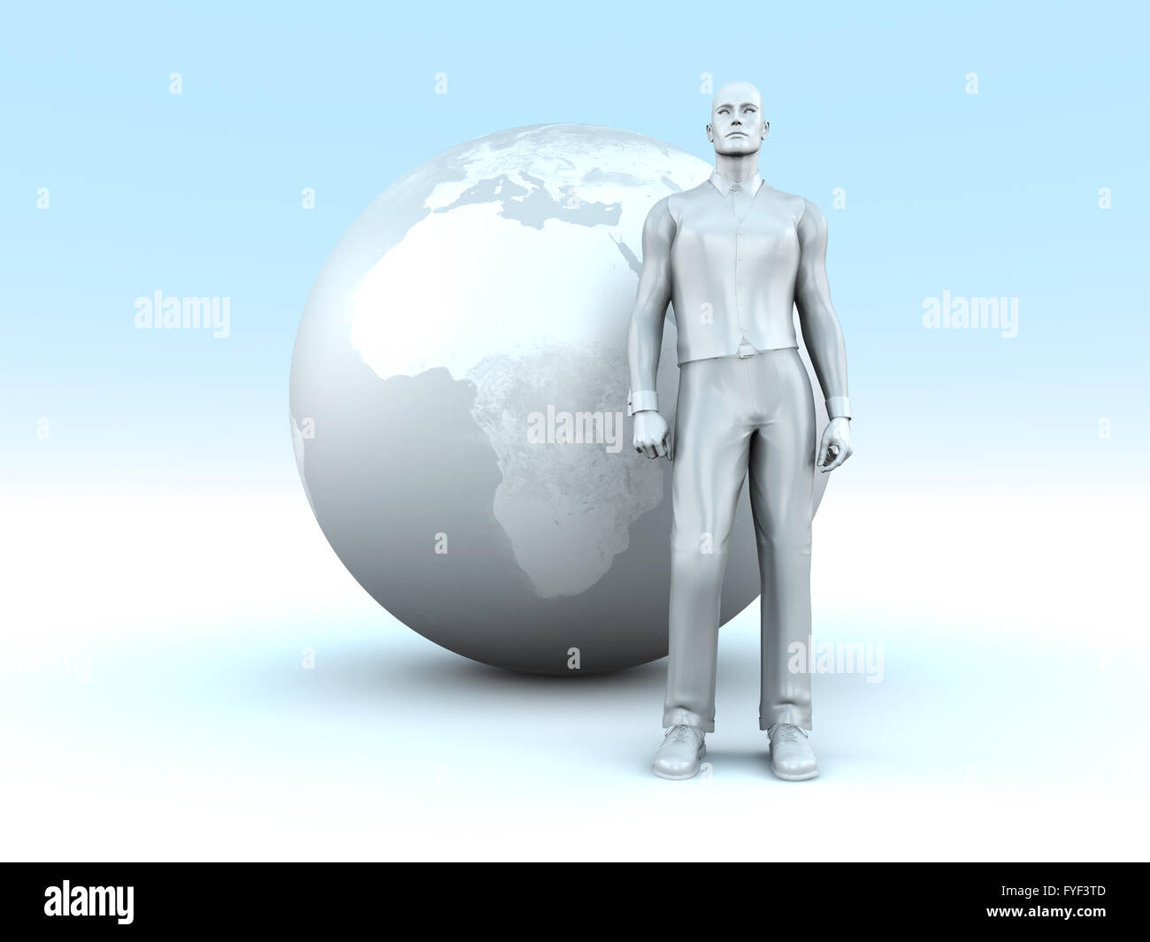 Boss 3d man clipart hi-res stock photography and images - Alamy