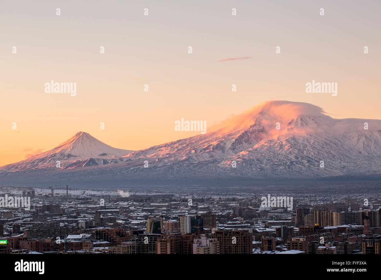 Ararat mountain landscape in Armenia Stock Photo - Alamy