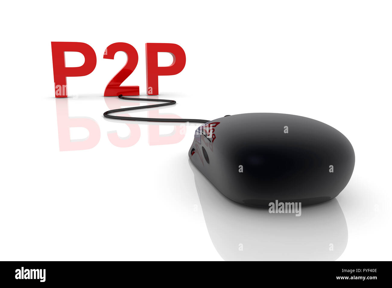 P2p network Cut Out Stock Images & Pictures - Alamy