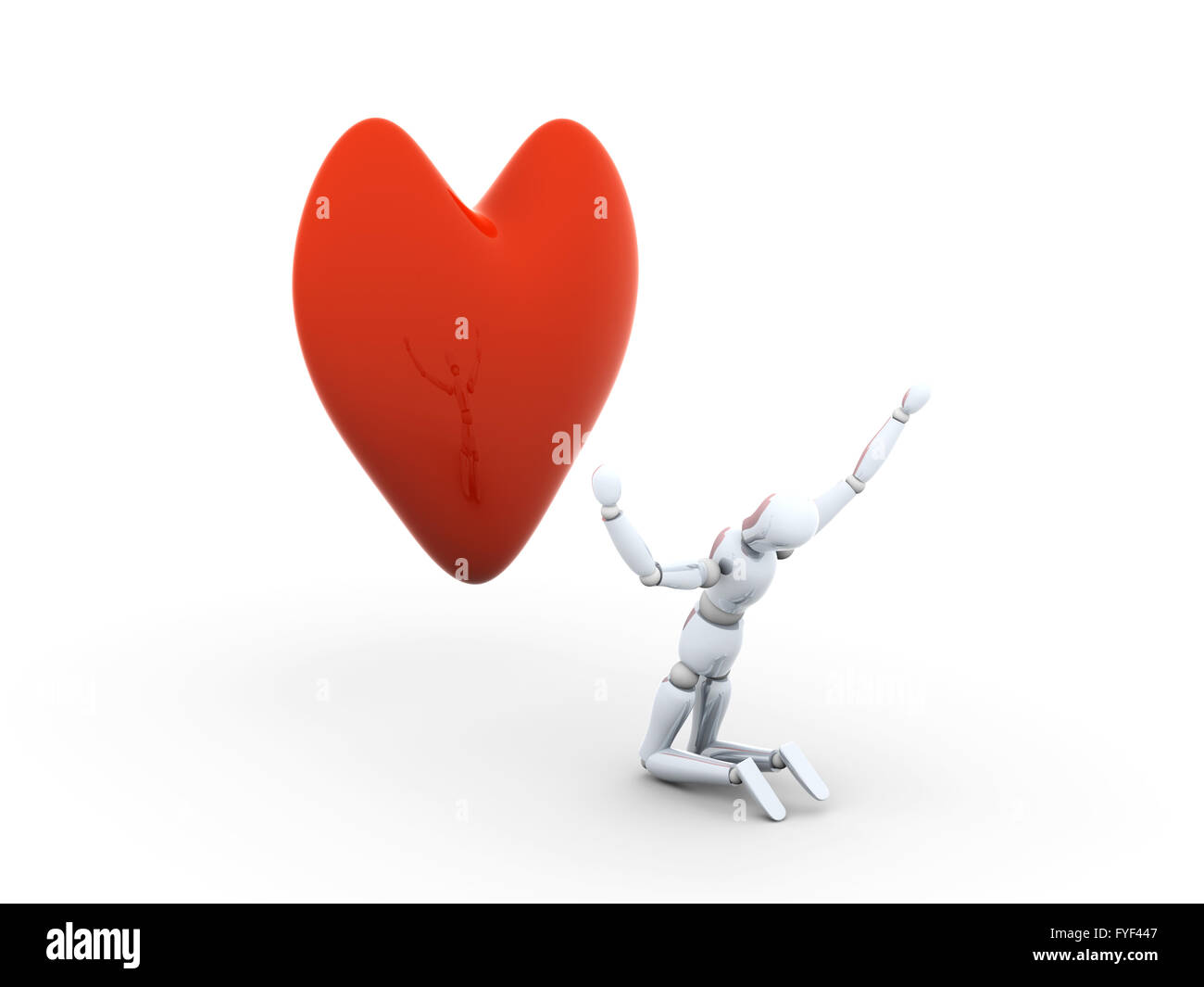 Praying for Love Stock Photo - Alamy