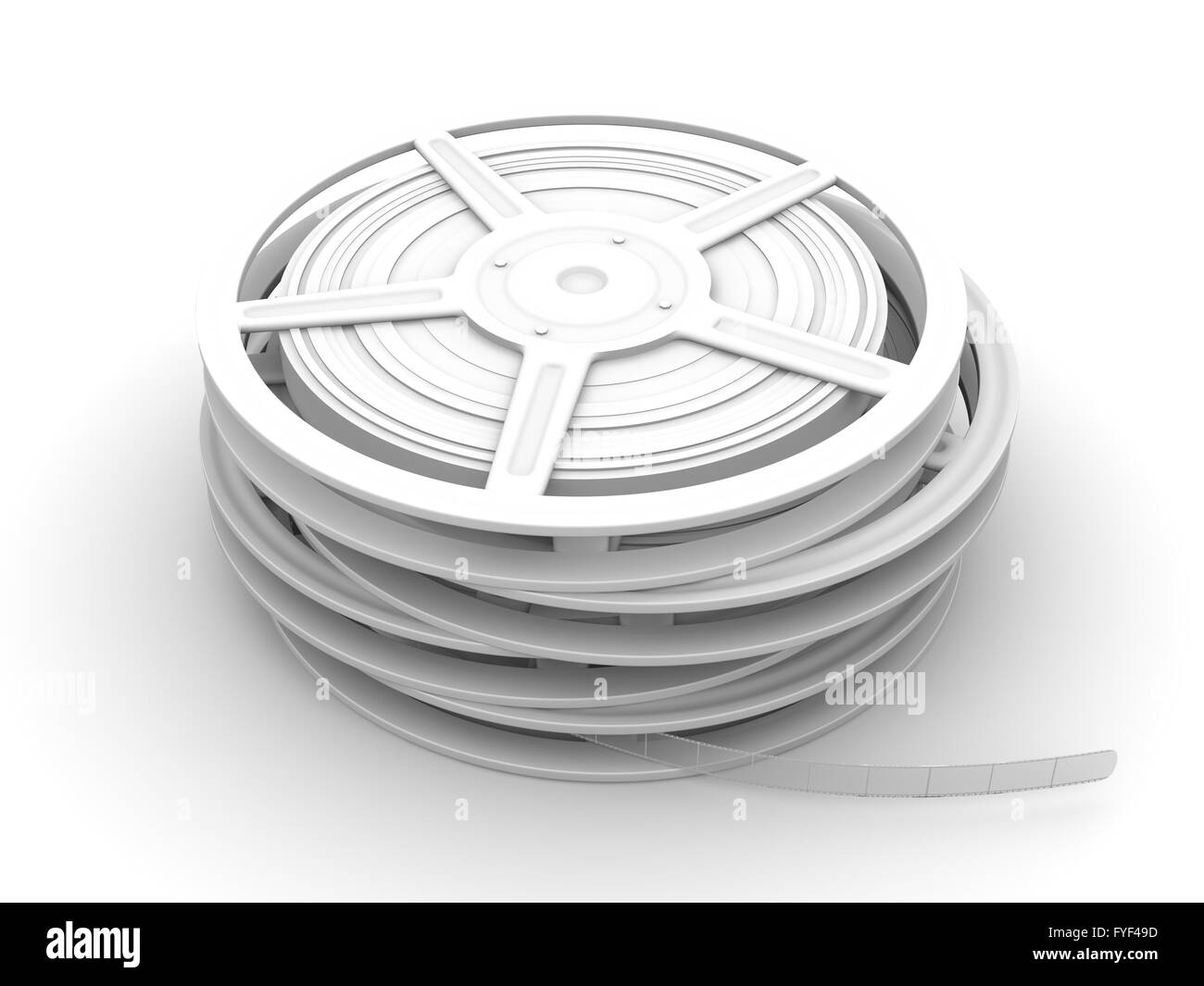 Film reels cinema Black and White Stock Photos & Images - Alamy