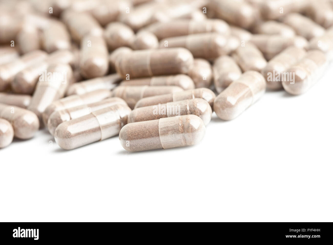 Medicinal pills piled up a bunch Stock Photo - Alamy