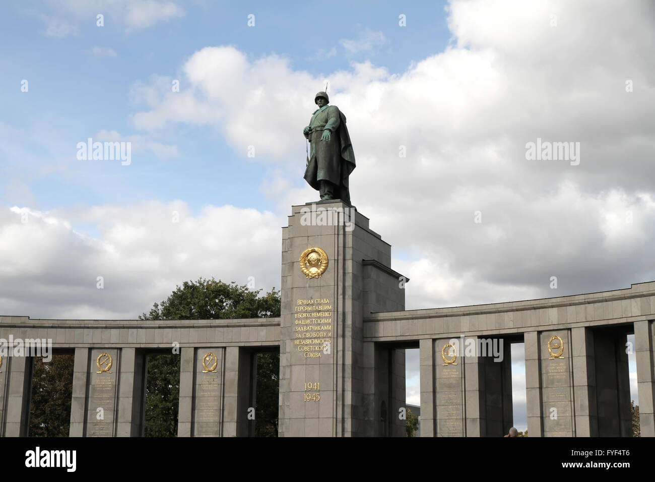 Memorial for the Soviet Soldiers Stock Photo - Alamy