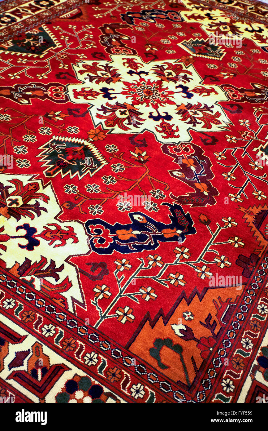 Handmade Turkish carpets for sale. Turkey Stock Photo - Alamy