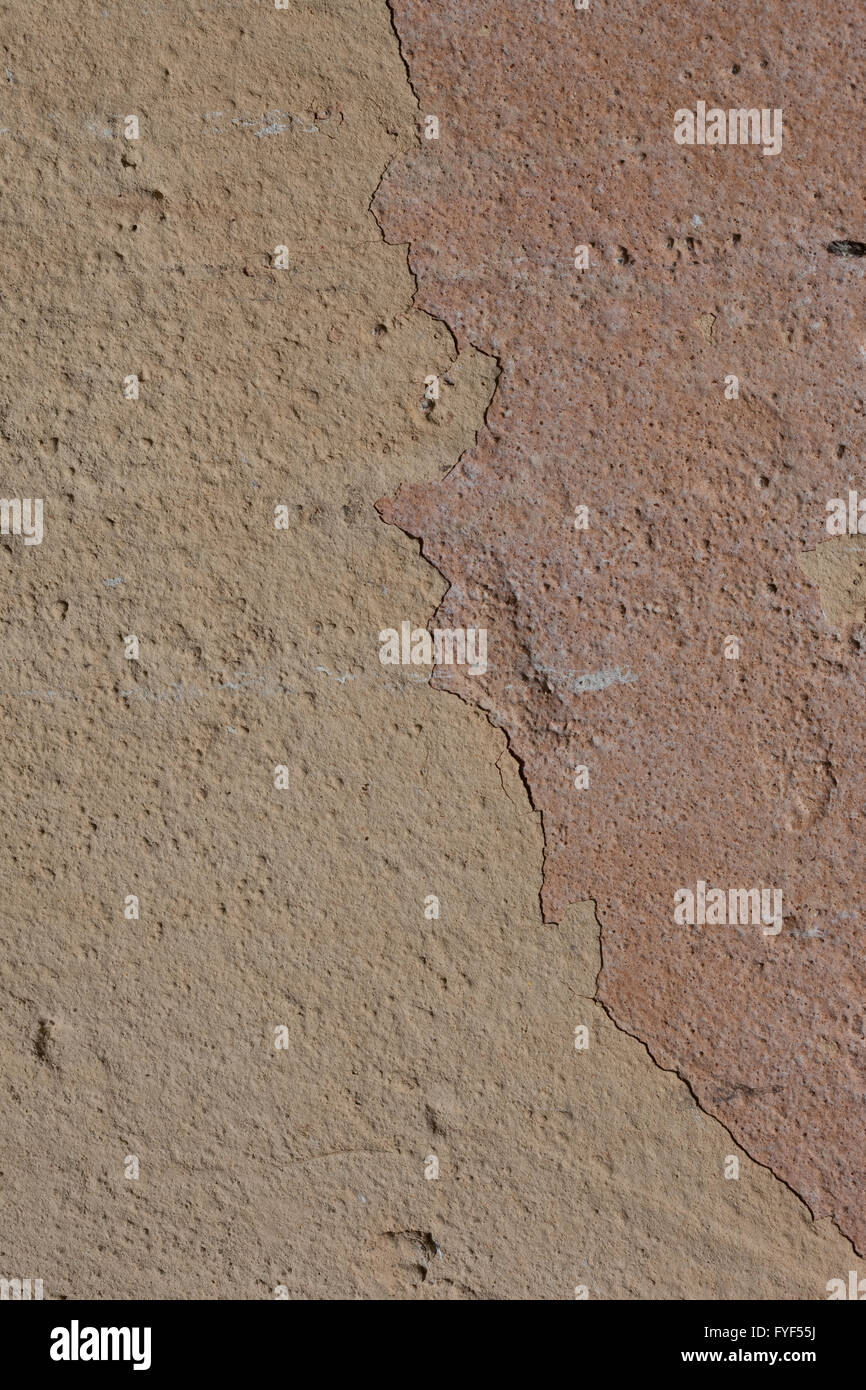 The old wall covered with plaster crashed Stock Photo - Alamy