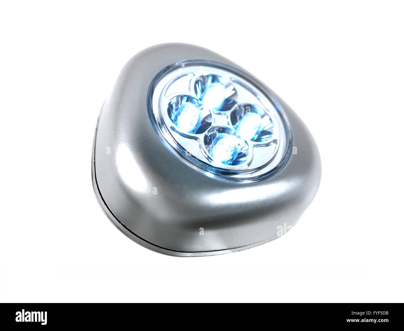 A close up shot of a battery operated led light Stock Photo - Alamy