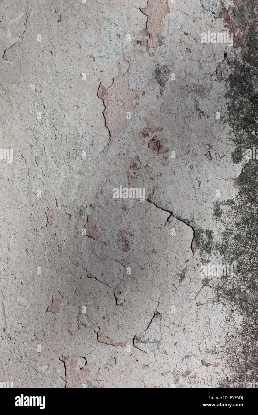 The old wall covered with plaster crashed Stock Photo - Alamy