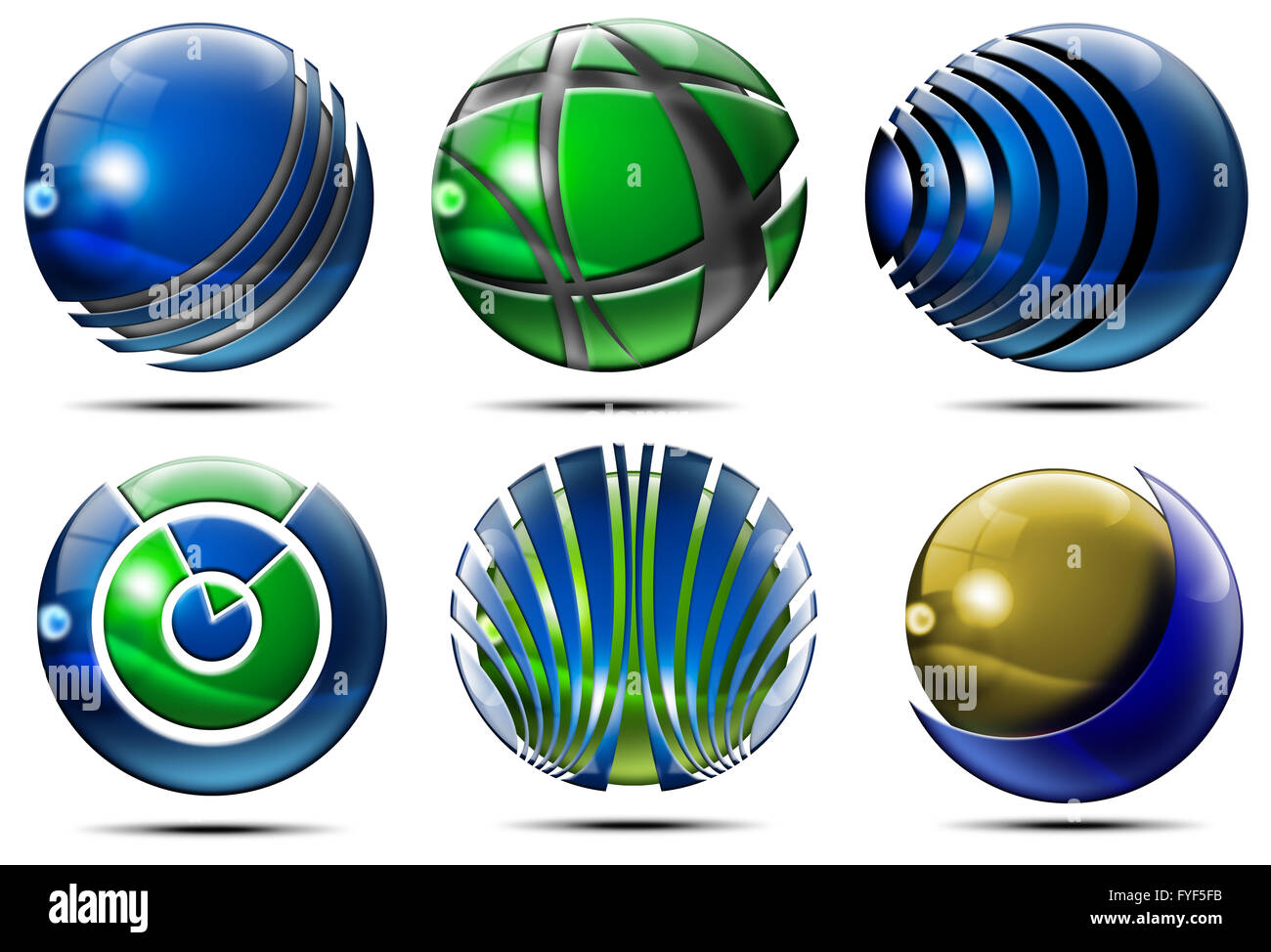 Business Sphere Logo Stock Photo - Alamy