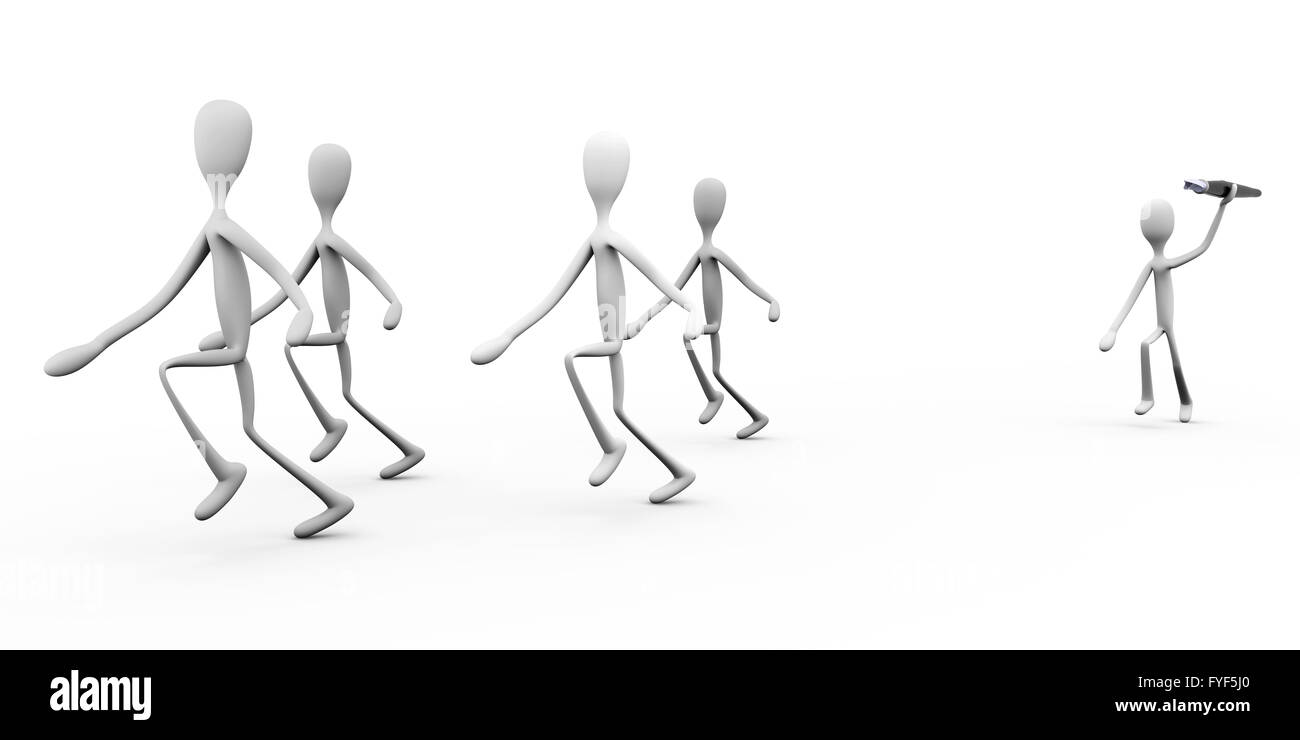 Salesman customer Cut Out Stock Images & Pictures - Alamy