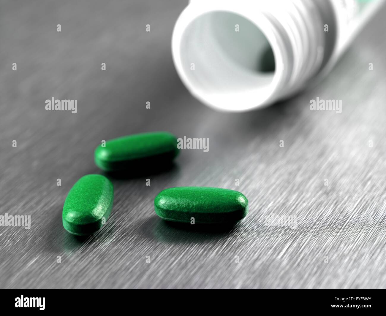Prescription drugs isolated on a white background Stock Photo - Alamy